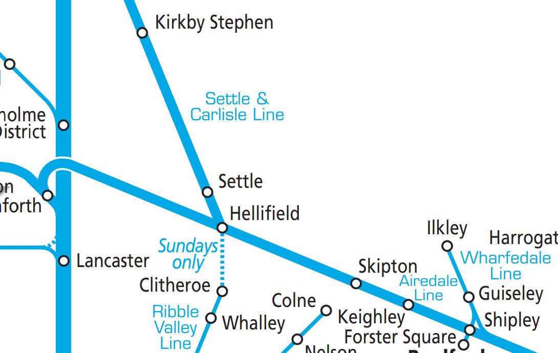 OL41: Clitheroe – Visiting all the maps!