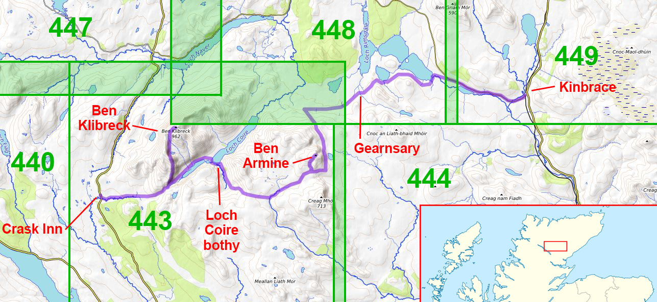 449: Kinbrace – Visiting all the maps!
